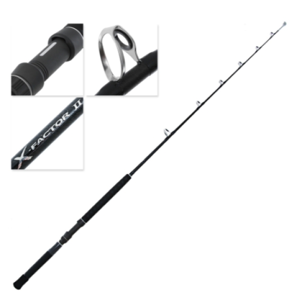 Okuma Rod X-Factor 1pc 5'8 37kg W Roller Tip GAME